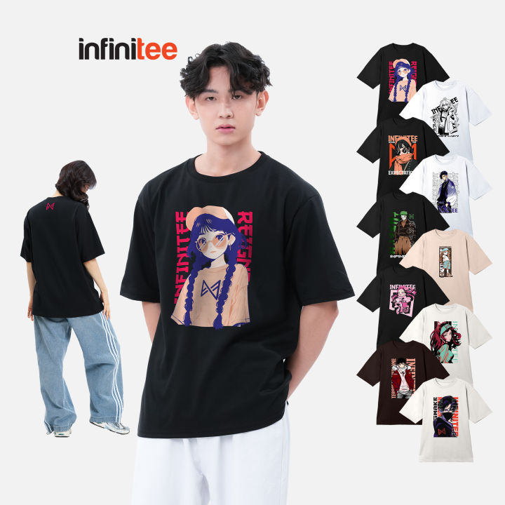 Infinitee Modern Anime Oversized T Shirt For Men Women oversize plus ...