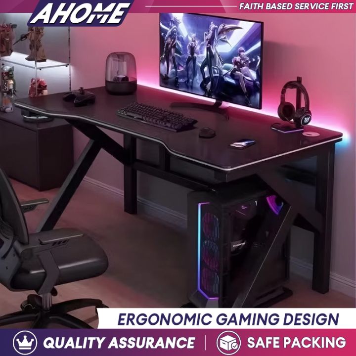 Computer Table for 2 Monitors Gaming Table Office Game Tables Study ...