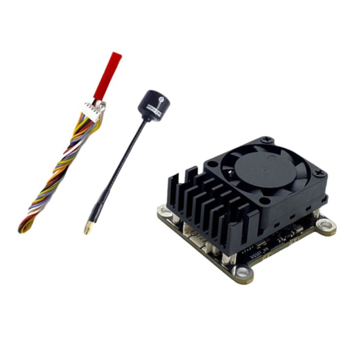 (GMXZ) 5.8G 2W FPV VTX 2000mW Video Transmitter Module +Upgrade Antenna ...