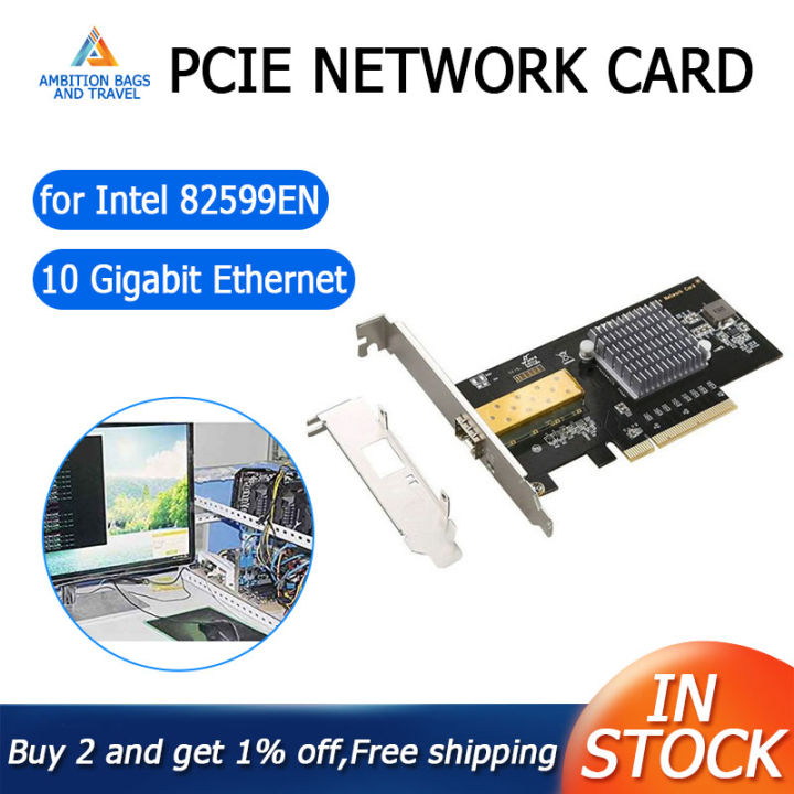 [COD][Free shipping]10 Gigabit PCIE Network Card for Intel 82599 Server ...