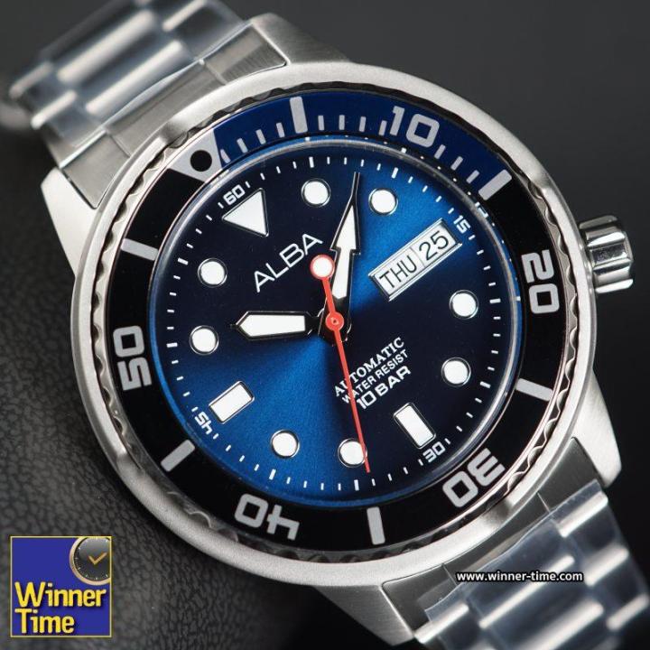 Winner Time นาฬิกา ALBA AUTOMATIC รุ่น AL4245X NEW ALBA TUNA 2023 รับ ...