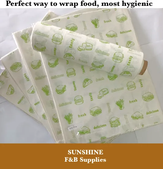 Eco-Friendly Food Wrapping Paper Roll 1KG Net | Butter Paper | No Added ...