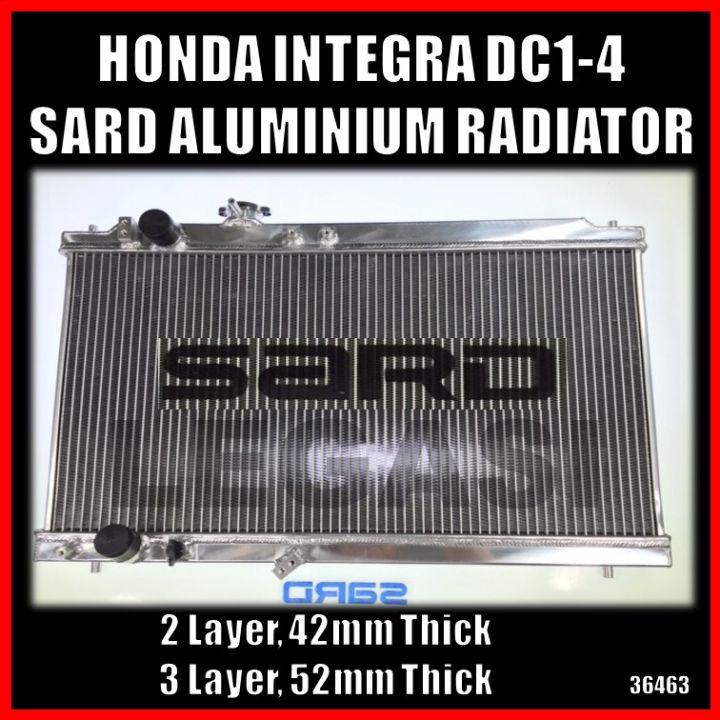 Honda Integra 94-00 DC1 DC2 DC3 DC4 & DB6 DB7 DB8 DB9 SARD Aluminium ...