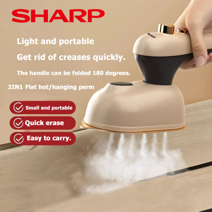 SHARP steamer iron Handheld Foldable Mini Portable steam iron Travel ...
