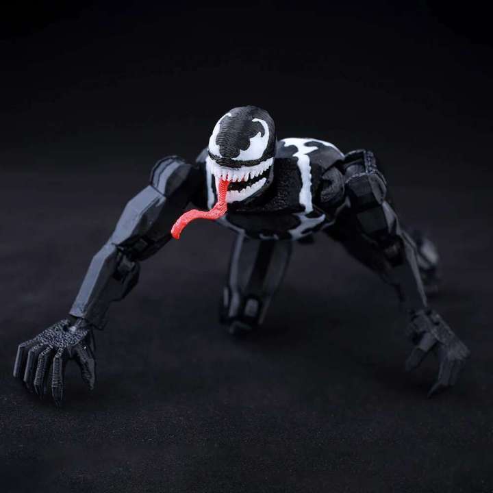 Venom Spider-Man Lucky13 Dummy13 Action Figures - 3D Printed T13 Multi ...