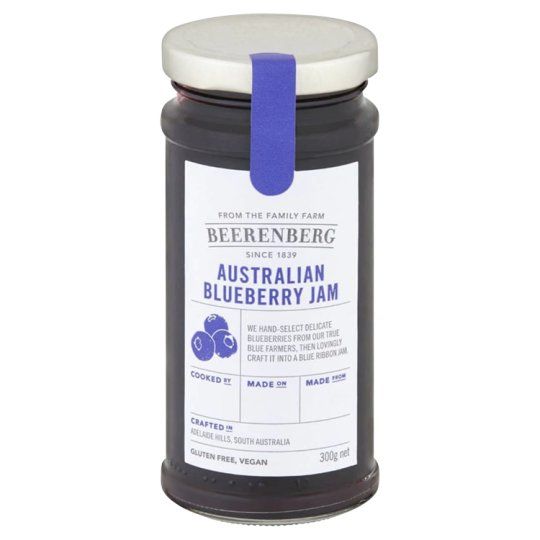 Beerenberg Australian Blueberry Jam 300g. บีเรนเบอร์ก แยมบลูเบอร์รี่ ...