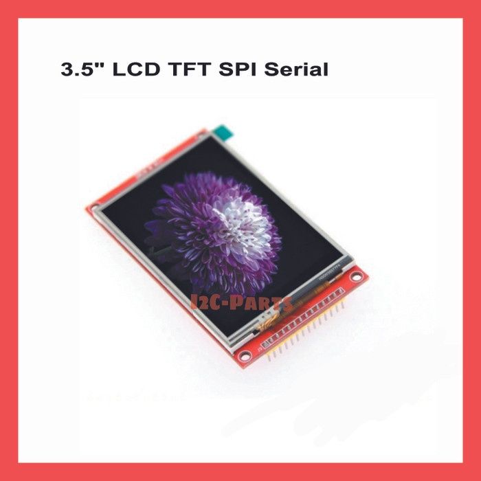 3.5" LCD TFT Touchscreen SPI Serial ILI9488 480*320 pixel for Arduino | Lazada Indonesia