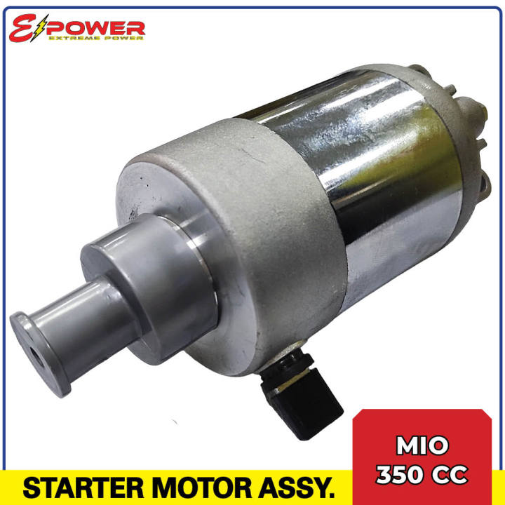 E-POWER YAMAHA MIO 350CC / 500CC Starter Motor Assembly | Lazada PH