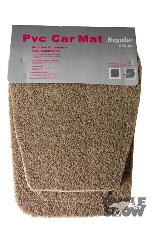 PVC Coil Car Matting - Universal (Beige) / Car Mat / 3M Like | Lazada PH