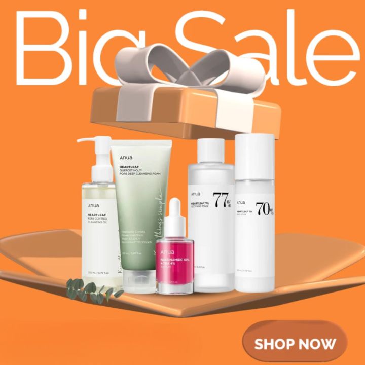 Anua Famous 5-Step Glass Skin Complete Routine | Lazada Singapore