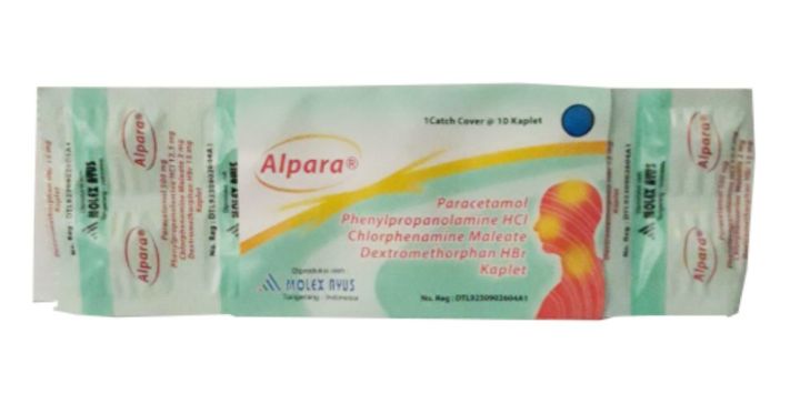 Alpara Isi 10 Tablet - Obat Batuk Pilek | Lazada Indonesia