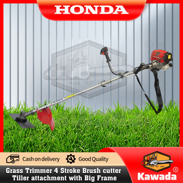 Honda Grass Trimmer 4 Stroke Brush cutter Tiller attachment with Big Frame High Quality 43CC ...