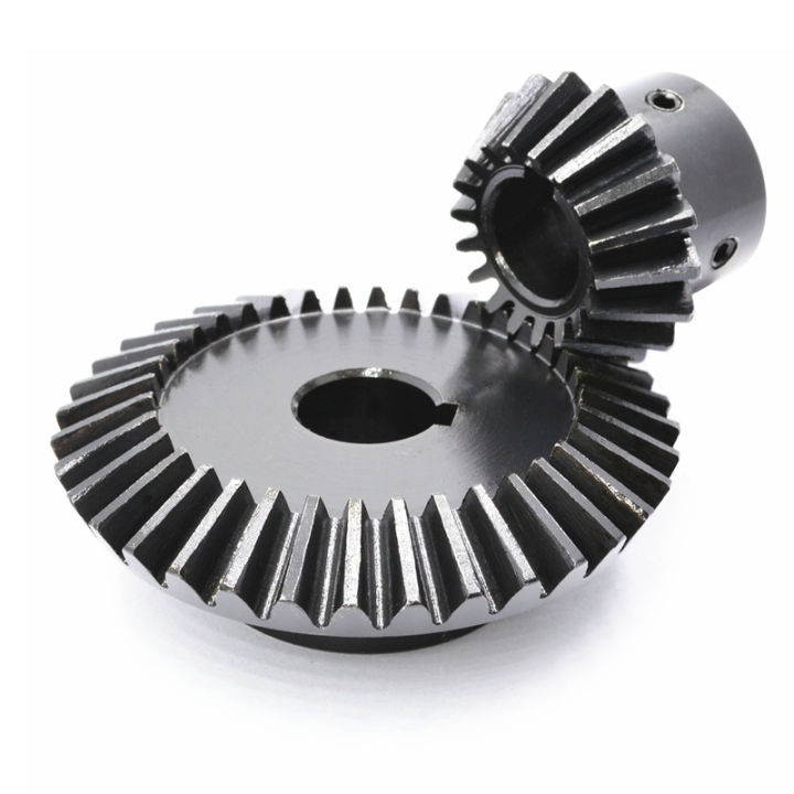 90-degree bevel gear 1 to 2 speed ratio Straight bevel gear 20 teeth +40 teeth Steering bevel ...