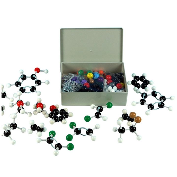 (EXPT) 444 Piece Molecular Model Kit Inorganic and Organic Chemistry As ...