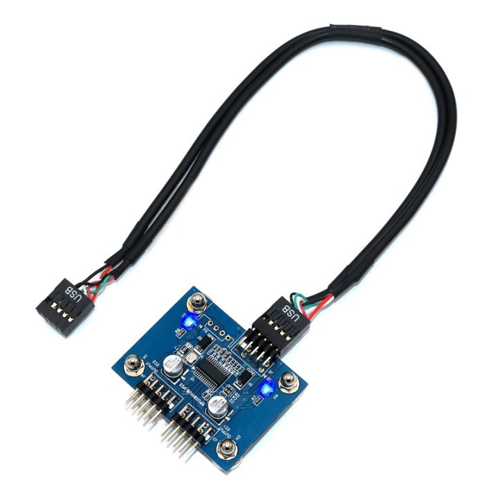 3-Port USB 2.0 Hub Module with Magnetic Base for Desktop, Keyboard ...