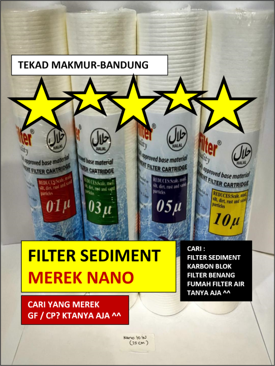 Filter Air - Nano Filter Hydropro Filter | Lazada Indonesia