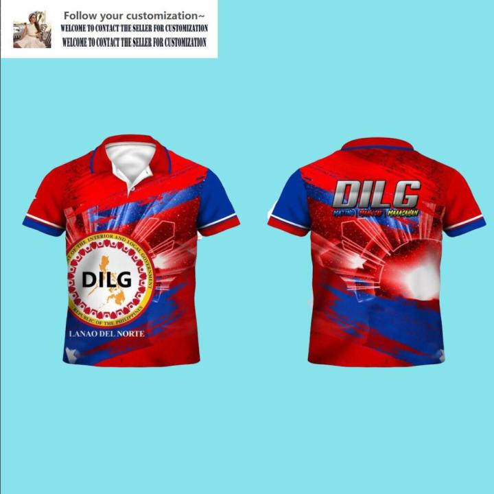 new edition DILG PHILIPPINES LANAO DEL NORTE 3D POLO SHIRT-FREE CUSTOM ...