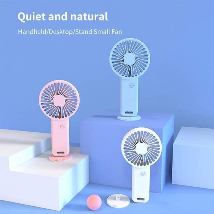 Small Fan electric fan Silent Student Class Mini High Wind Speed ...