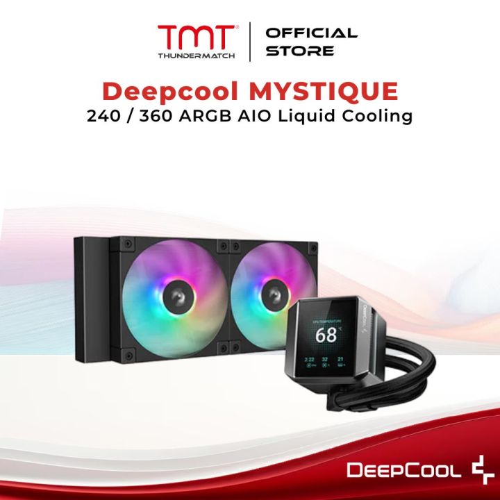 Deepcool MYSTIQUE 240 / 360 ARGB AIO CPU Liquid Cooling | Lazada