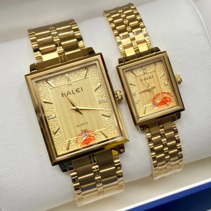 NEW ARRIVAL HALEI COUPLES WATCHES BEST FOR COUPLES WITH FREE BOX ...