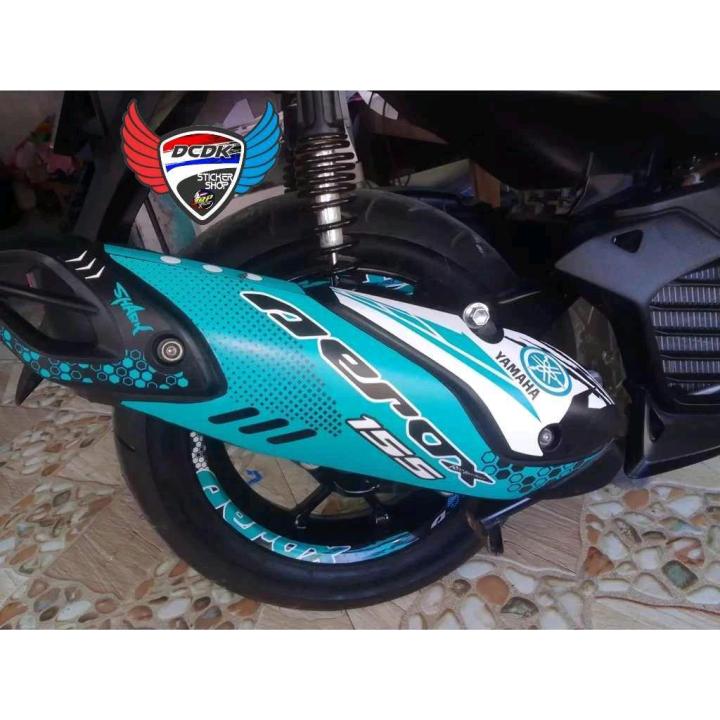 heatguard sticker only for aerox v2 nmax v2 printed laminated ...