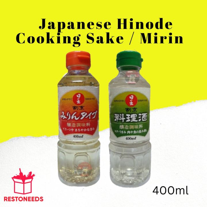 Japanese Hinode Cooking Sake / Mirin 400 ml | Lazada PH