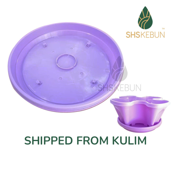 Saucer 28cm Pot Plate For Small 4 Planting Pockets Stackable Vertical ...