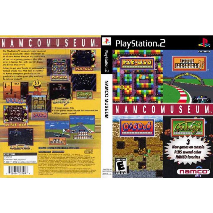 แผ่นเกมส์ PS2 Namco Museum คุณภาพ ส่งไว (CD) | Lazada.co.th