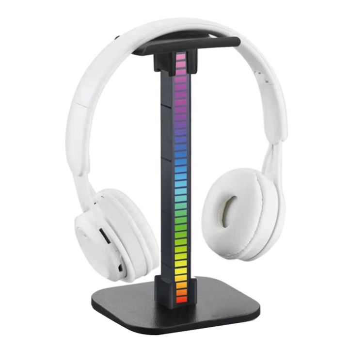 (FIVQ) RGB Headphone Stand Game Headset Desk Display Holder Headset ...
