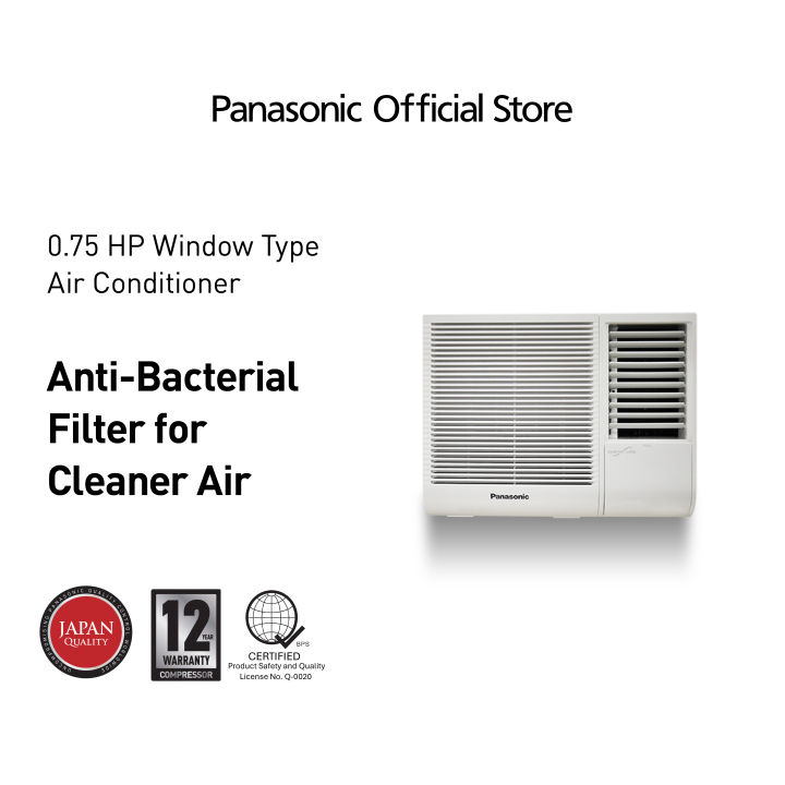 Panasonic CW-N820JPH 0.75Hp Standard Window Type Aircon | Lazada PH