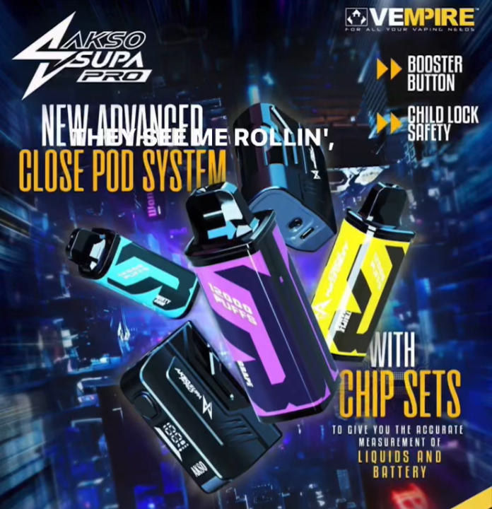 AKSO SUPA PRO PREFILLED FLAVOUR 2ML | Lazada