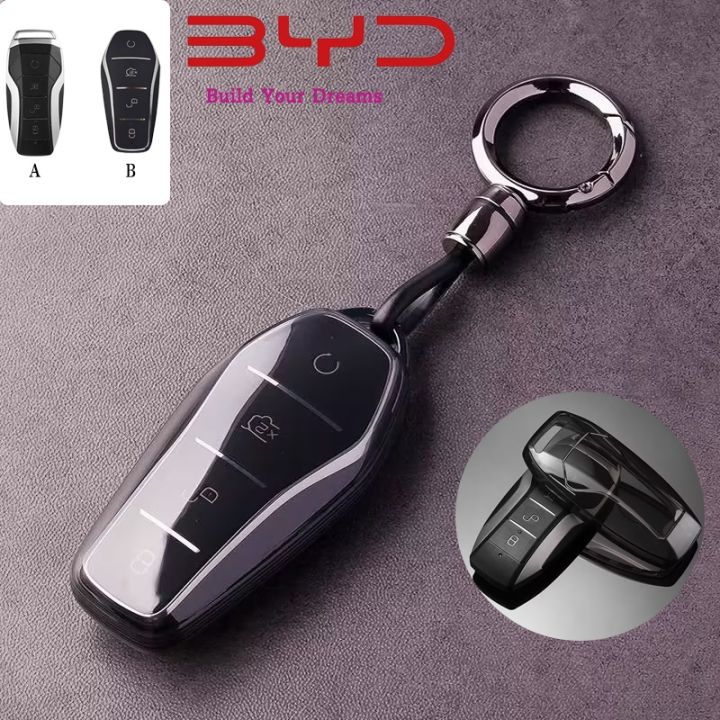 BYD car key holder song tang seal U sealion 6 car key cover | Lazada PH