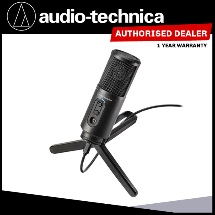 Audio Technica ATR2500x-USB Cardioid Condenser USB Microphone, usb mic ...