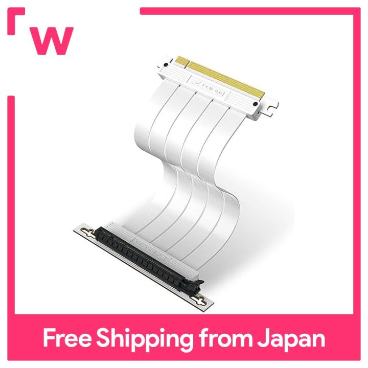 EZDIY-FAB PCIe 4.0 X16 riser cable for high-speed shielded vertical GPU ...