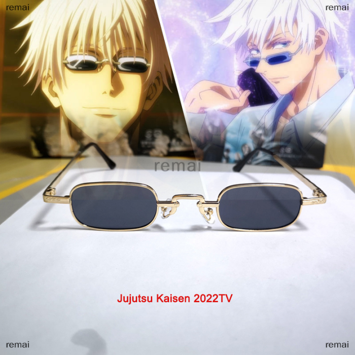 remai Anime Jujutsu Kaisen Gojo Satoru Same Eye Mask Glasses Cosplay ...