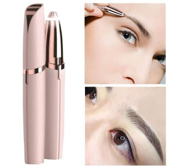 Alat Pencukur Alis Mata Elektrik flawless pen cukur alis | Lazada Indonesia