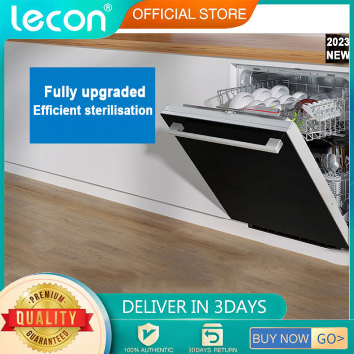 Lecon built-in automatic dishwasher, intelligent dishwasher for home ...