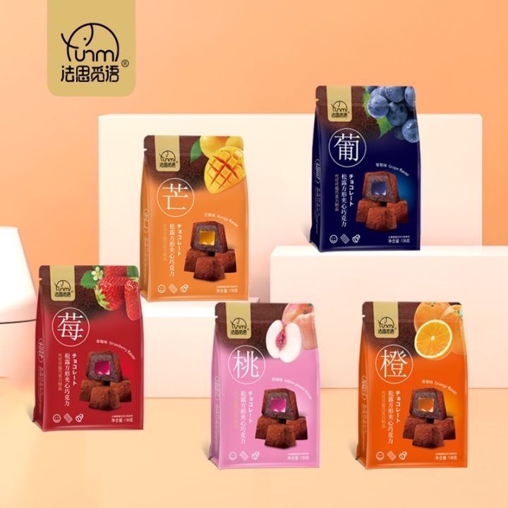 🎁💝 ช็อคโกแลตสอดไส้ กล่องของขวัญสวยงาม 🍫 Chocolate Royce Farth nibble ...