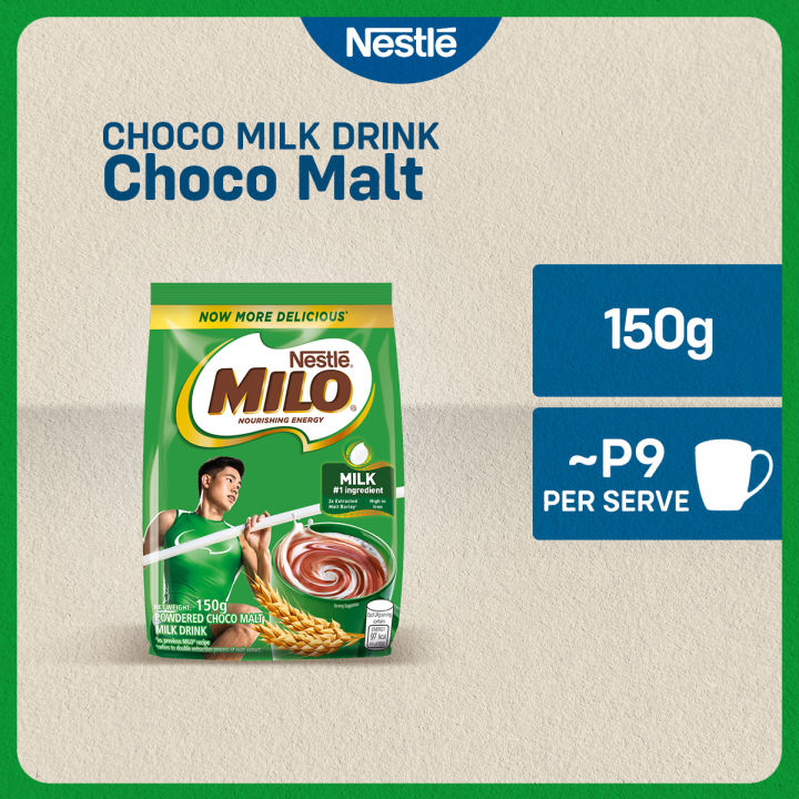 MILO Powdered Choco Malt Milk Drink 150g | Lazada PH
