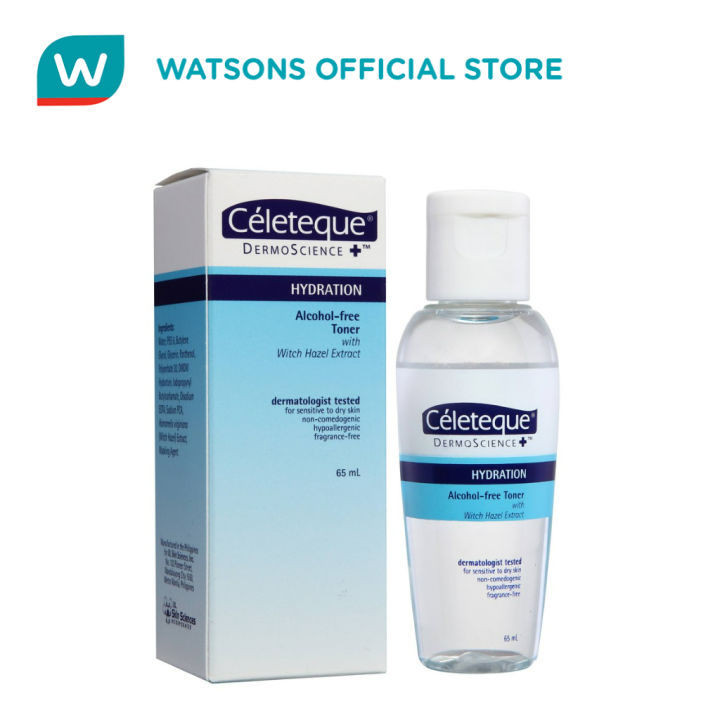 CELETEQUE Dermoscience Hydration Toner Alcohol Free 65ml | Lazada PH