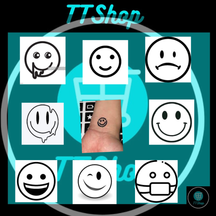 Tatto temporer tahan lama dan anti air gambar emoticon tapi sampai ...