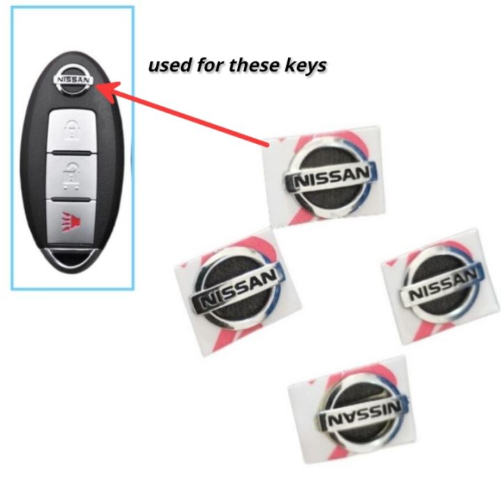 Nissan remote key logo key stickers | Lazada PH