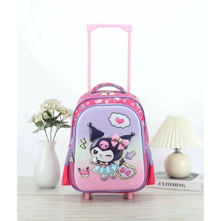 14inches High quality 3D glossy children's cartoon pattern trolley ...
