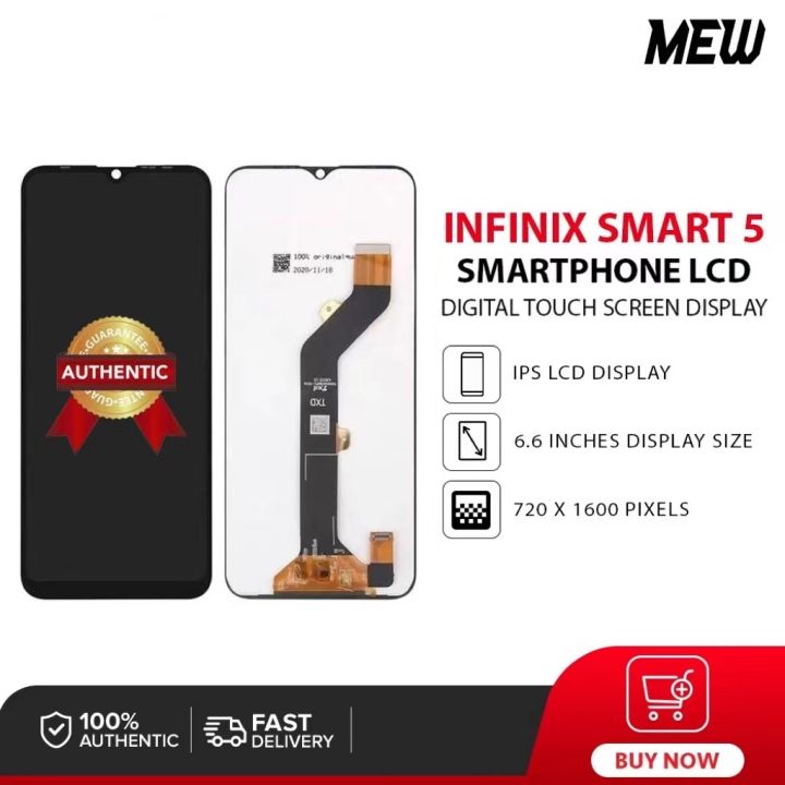 Smartphone LCD for Infinix Smart 5 Digital Touch Screen Display | Lazada PH