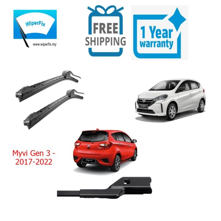 [WiperFix] Wiper Perodua New Myvi GEN3 2017 - 2021 New Model, Wiperfix ...