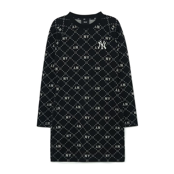 MLB ชุดเดรสผู้หญิง รุ่น 3FOPM0334 50BKS - สีดำ | Lazada.co.th