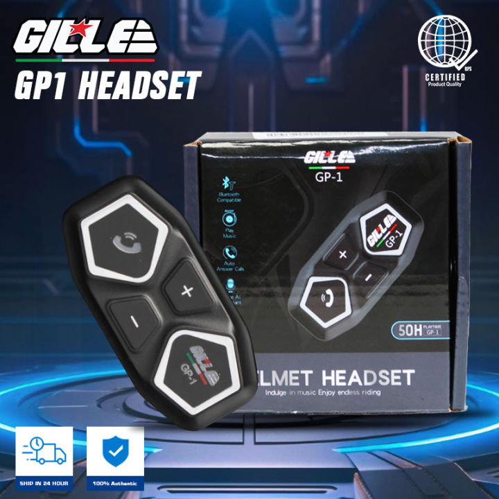 Gille Gp1 Motorcycle Helmet Bluetooth Headset Lazada Ph