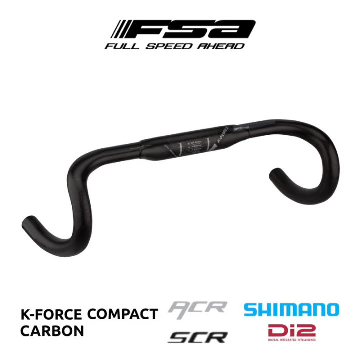 FSA K-FORCE COMPACT CARBON SHIMANO Di2 31.8MM HANDLEBAR ROADBIKE | Lazada