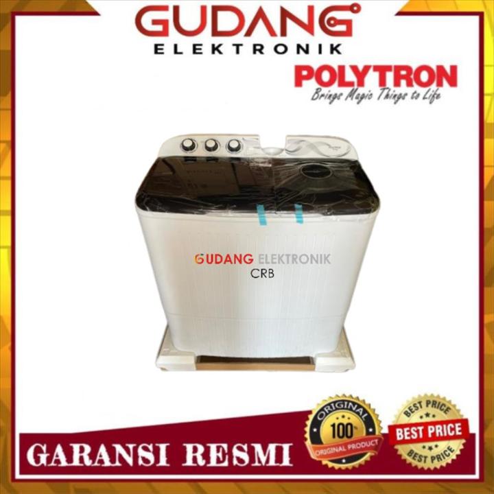 MESIN CUCI POLYTRON TWIN TUBE PWM 1203B/X MESIN CUCI 2 TABUNG PWM 1203 ...