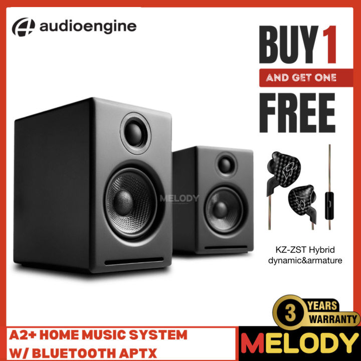 Audioengine A2+ Wireless ชุดลำโพงคอมพิวเตอร์ Active Amp 2.0 รับประกันศูนย์ Audioengine 3 ปี ...